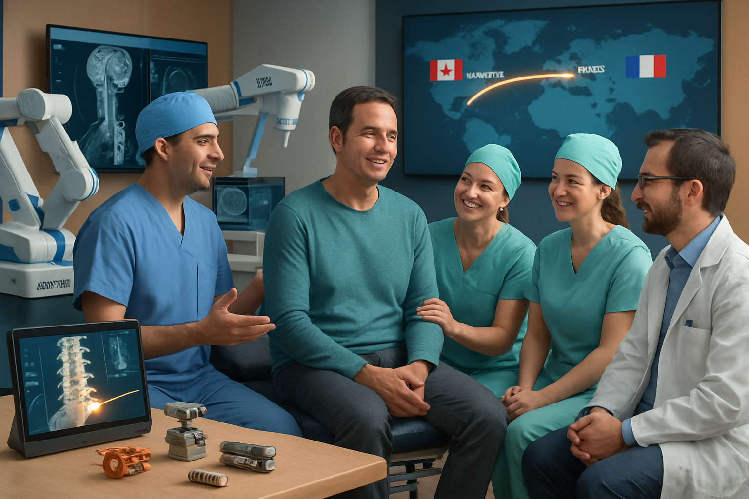 Chirurgie robotique du dos : découvrez les avantages du robot Mazor X ...